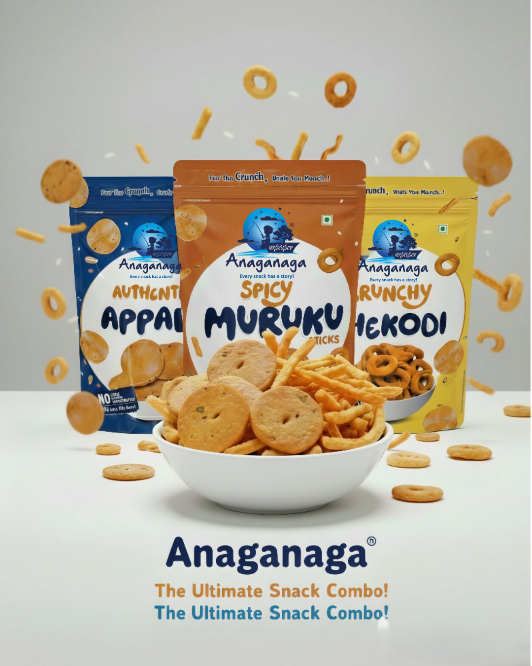 Anaganaga Classic Crunch & Spicy Delight Collection | Traditional ...